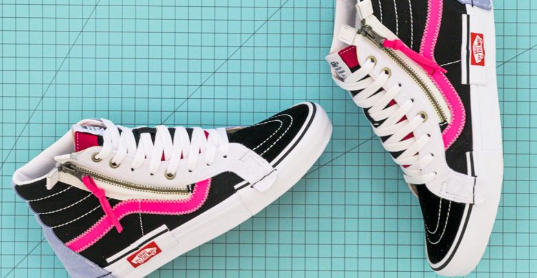 The Deconstructed Vans Sk8-Hello Reissue Cap Returns With Vibrant ...